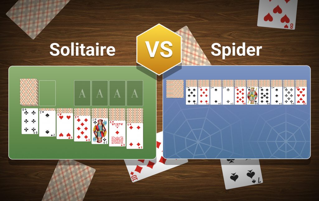 What's the Difference Between Solitaire & Spider Solitaire?